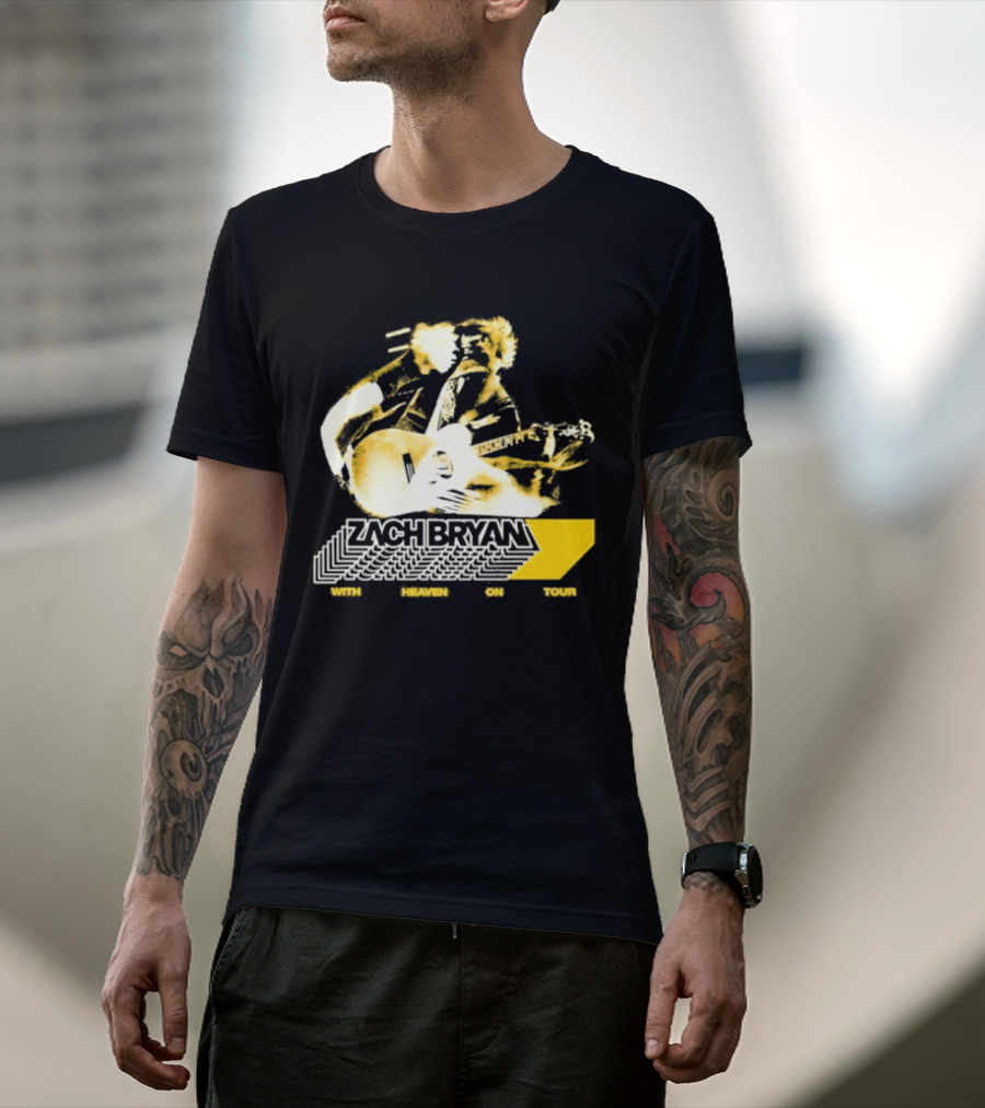 Zach Bryan With Heaven On Tour Sep 18 2026 The Woodlands Dover DE T-Shirt