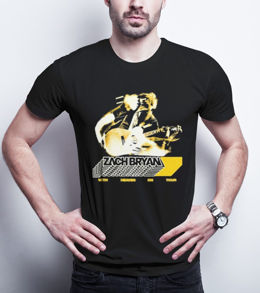 Zach Bryan With Heaven On Tour Sep 18 2026 The Woodlands Dover DE T-Shirt