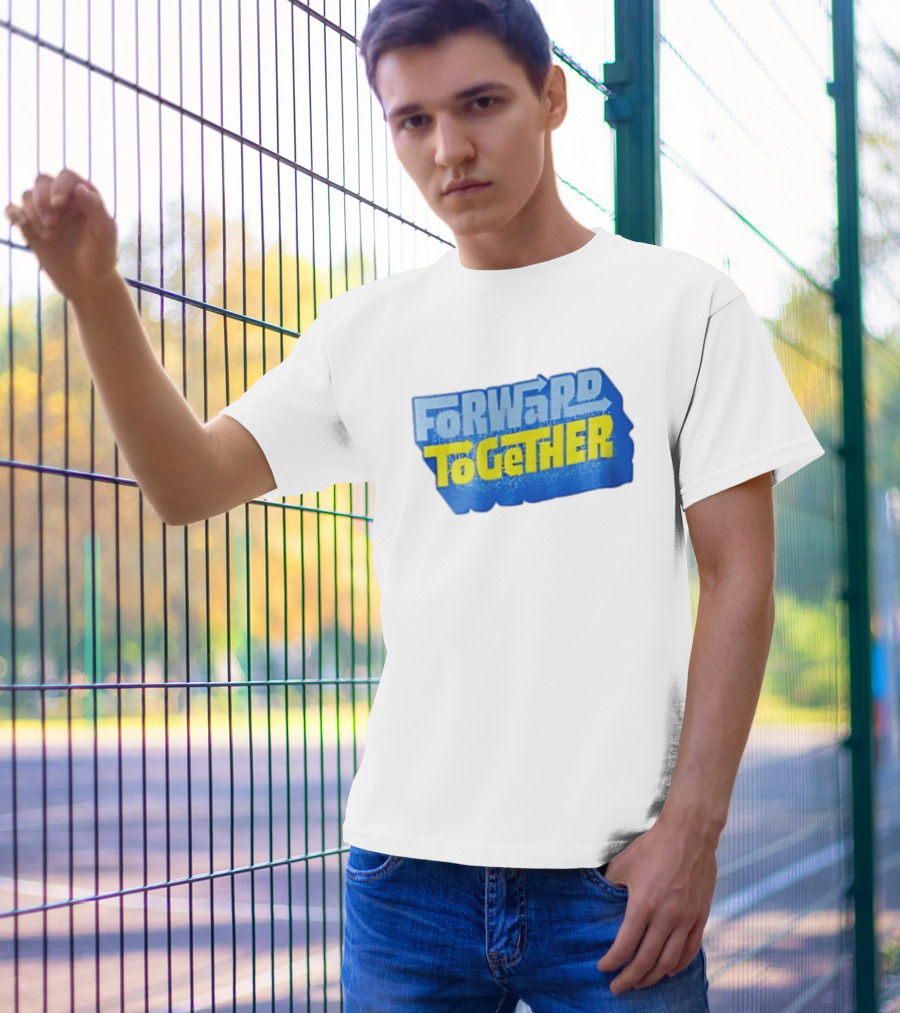 Forward Together Blue Yellow 2026 T-Shirt