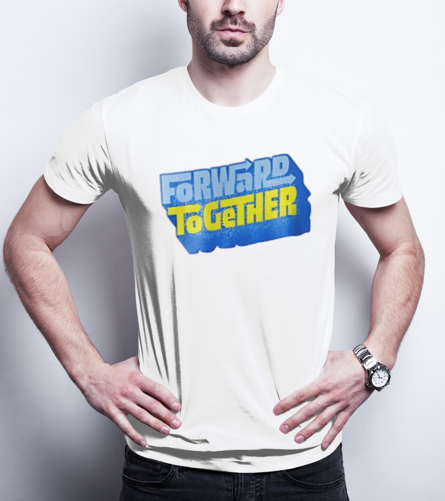 Forward Together Blue Yellow 2026 T-Shirt