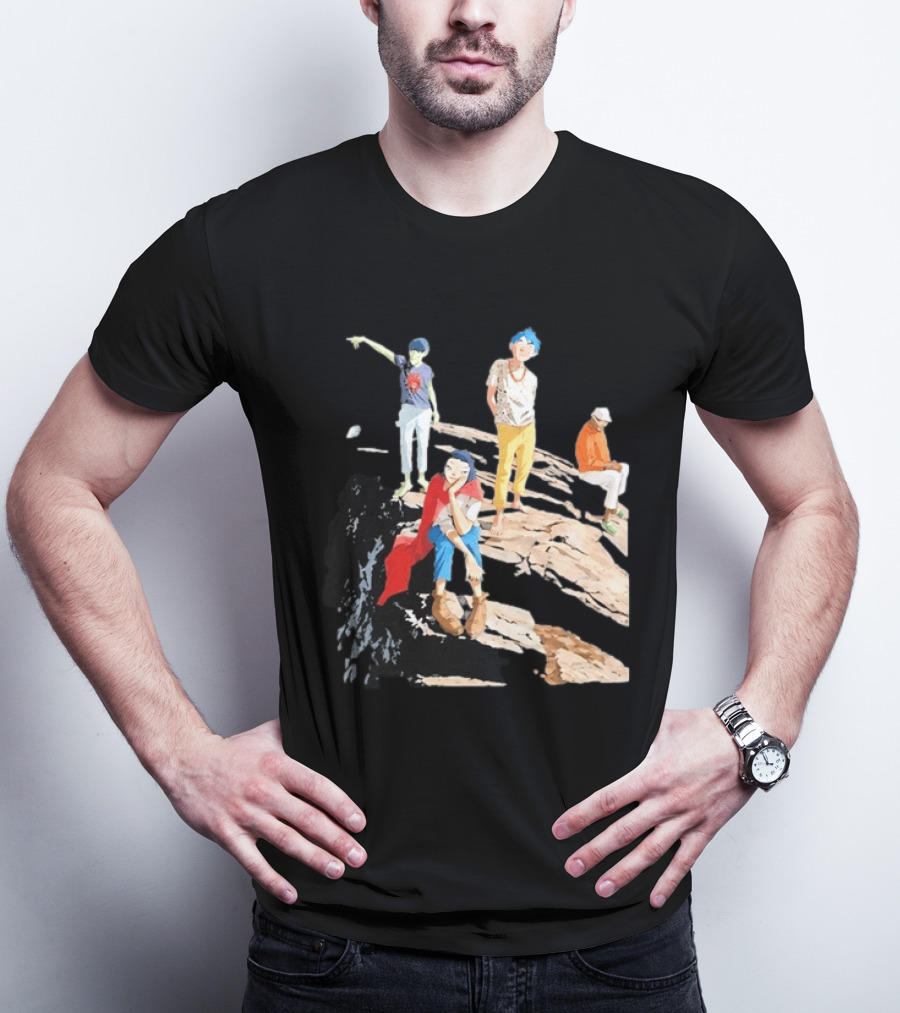 Gorillaz The Mountain Tour September 23 2026 Spectrum Center Charlotte North Carolina Band Members T-Shirt