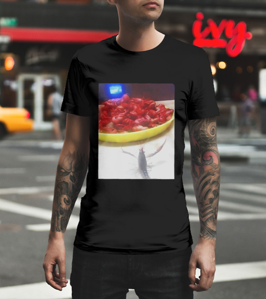 Sad Shrimp Meme T-Shirt