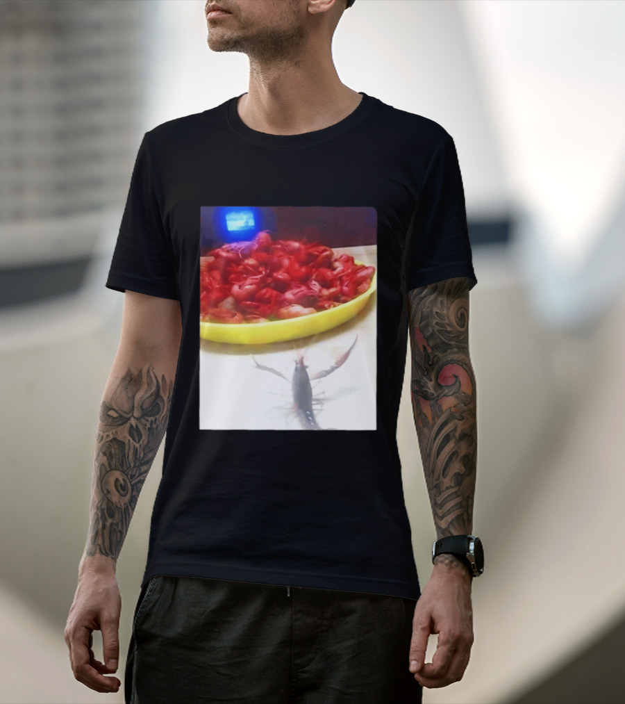 Sad Shrimp Meme T-Shirt