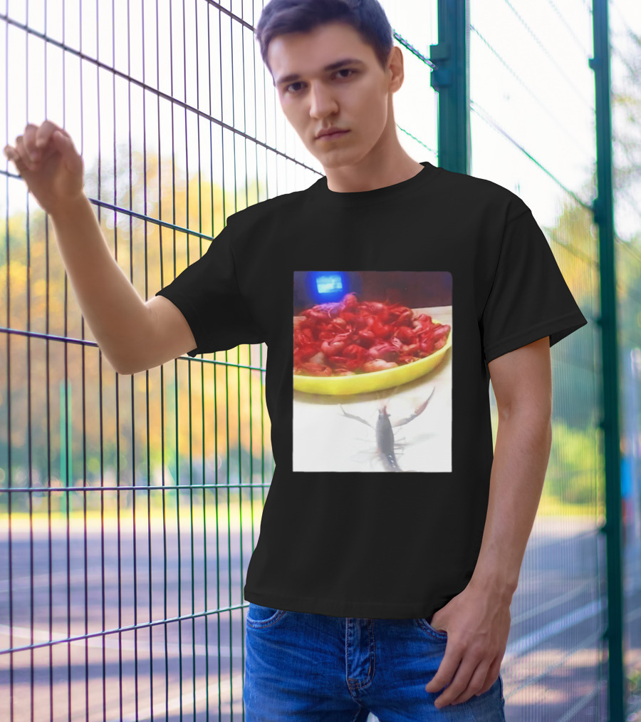 Sad Shrimp Meme T-Shirt