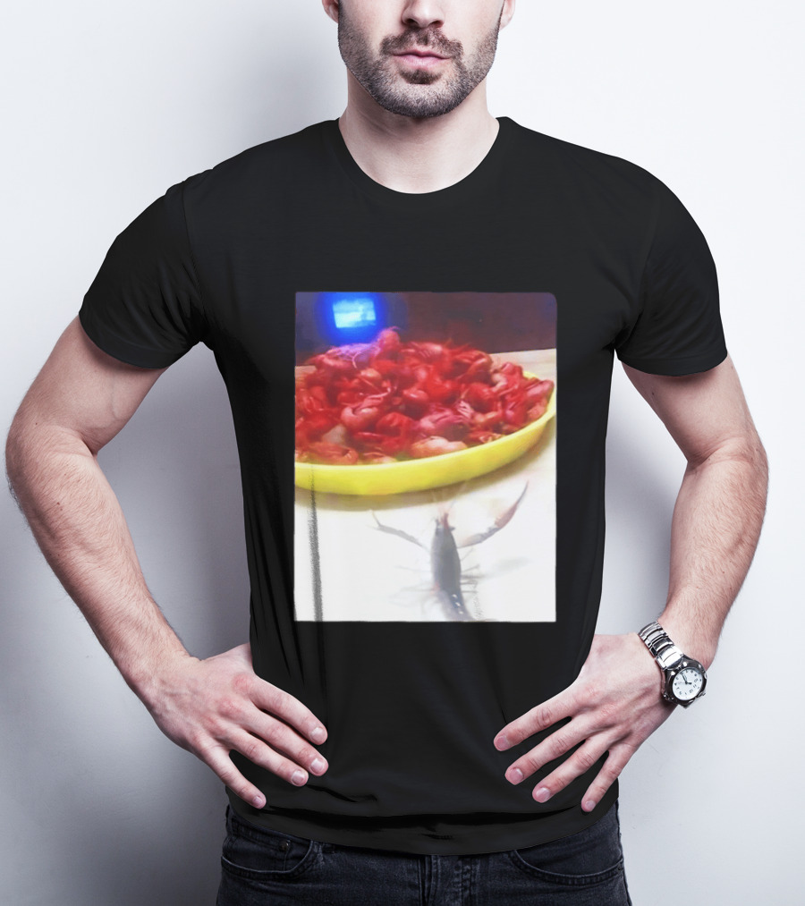 Sad Shrimp Meme T-Shirt