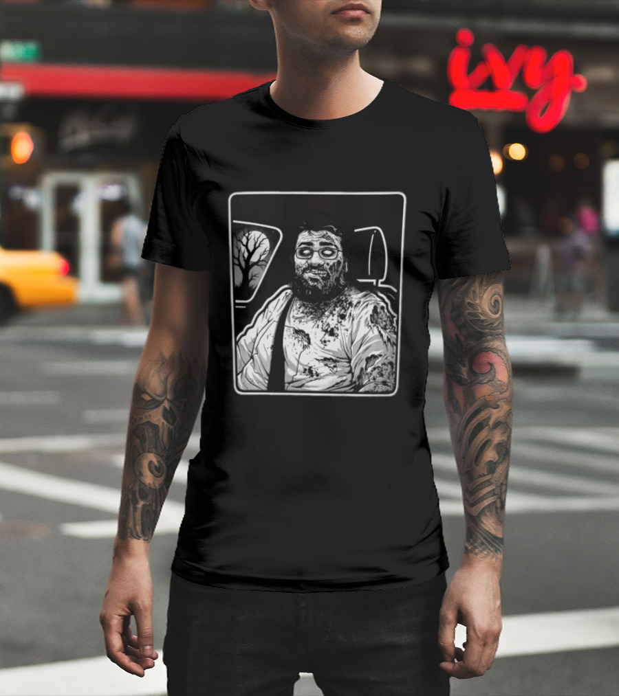 Undead Armenian Cory Zombie Ride With Tree T-Shirt