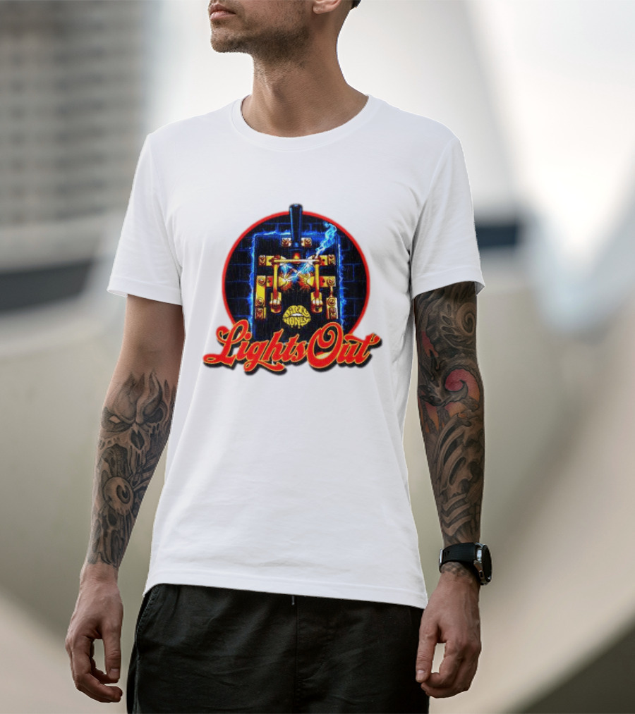 Dirty Honey Lights Out Electric Switch Rock Band Raglan T-Shirt
