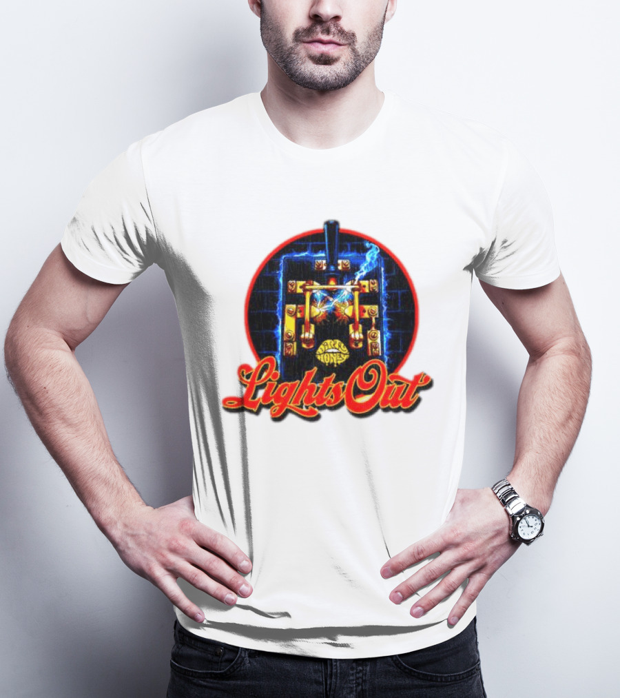 Dirty Honey Lights Out Electric Switch Rock Band Raglan T-Shirt