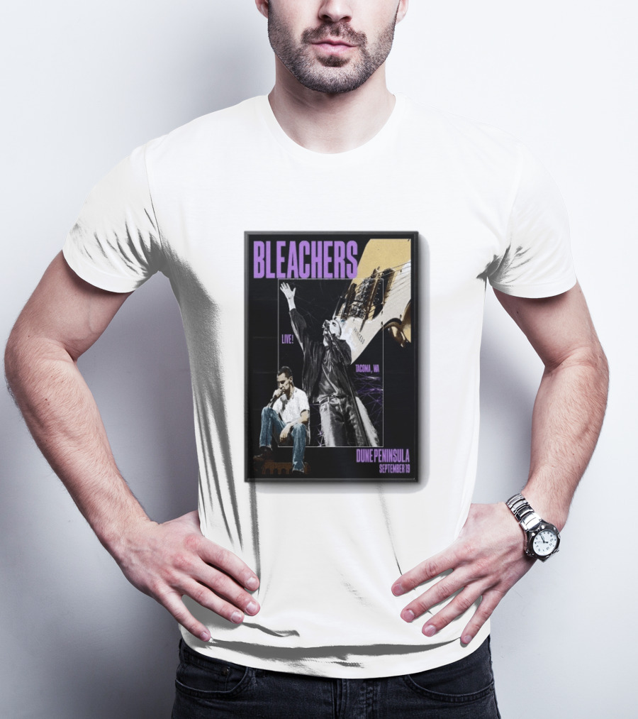 Bleachers Live Tacoma WA Dune Peninsula September 19 T-Shirt