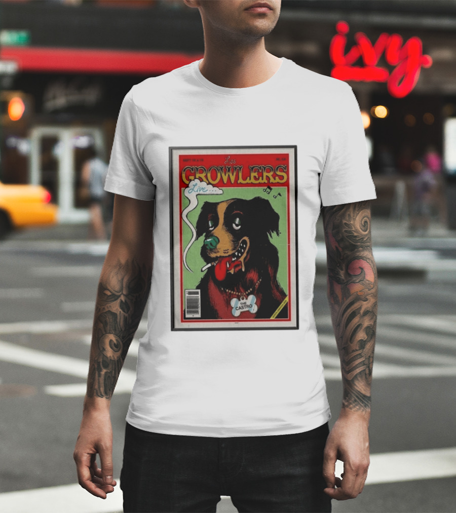 Los Growlers Live The Castro SF September 18 19 2026 Limited T-Shirt