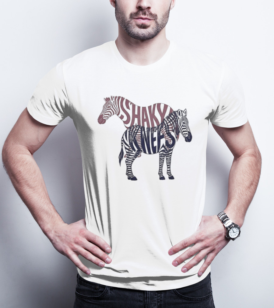 Shaky Knees Zebra Logo September 18 20 2026 Atlanta Georgia Exclusive Festival T-Shirt