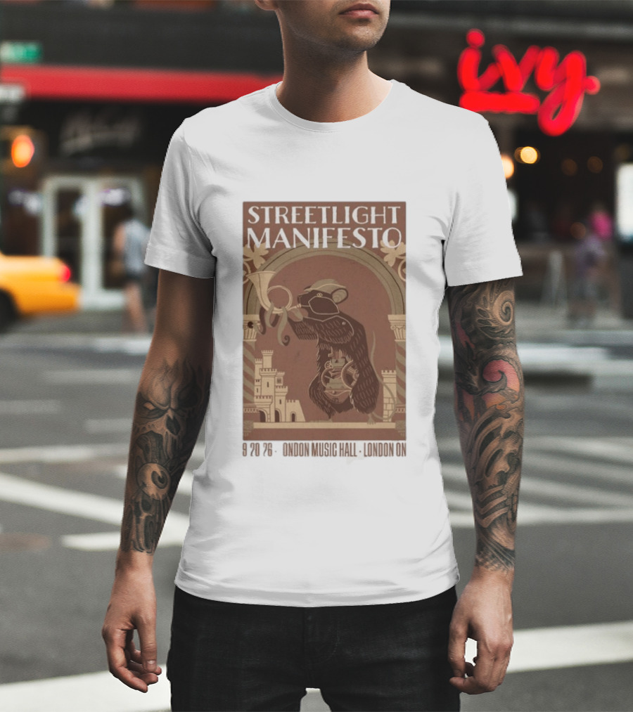 Streetlight Manifesto London Music Hall London 2026 Show T-Shirt