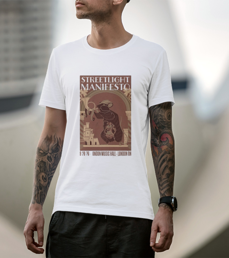 Streetlight Manifesto London Music Hall London 2026 Show T-Shirt