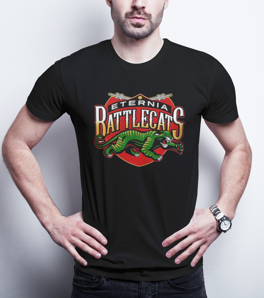 Eternia Battlecats Retro Style Iconic Feline T-Shirt