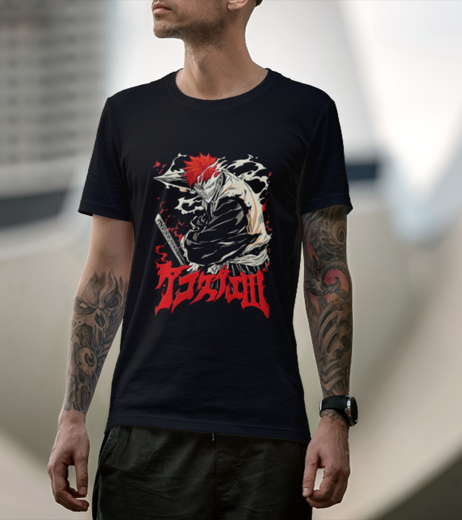 Bleach Ichigo Kurosaki Hollow Form Japanese T-Shirt