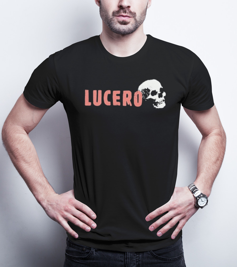Lucero Skull Leaves T-Shirt