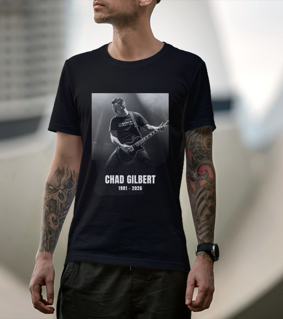 Chad Gilbert 1981 2026 I'd Rather Be Petting A Dog T-Shirt