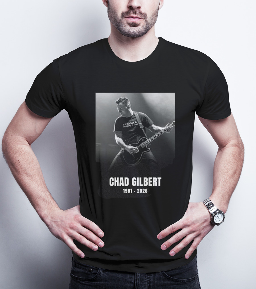 Chad Gilbert 1981 2026 I'd Rather Be Petting A Dog T-Shirt