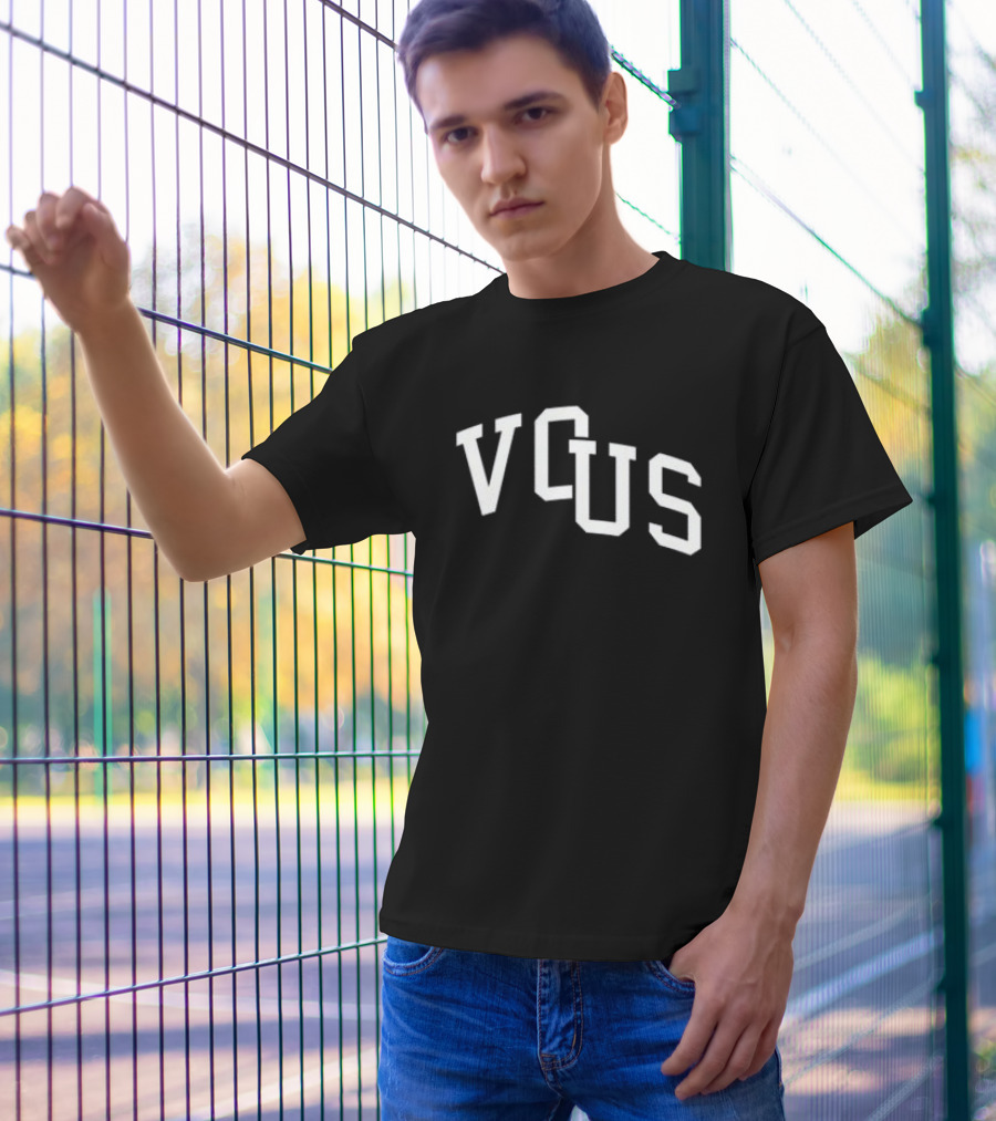 Vous Church VCUS Vintage Style Navy Hat T-Shirt