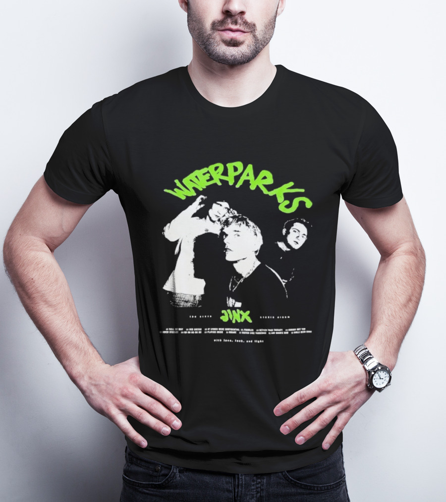 Waterparks Jinx Tour 2023 Joe Louis Arena October Event T-Shirt