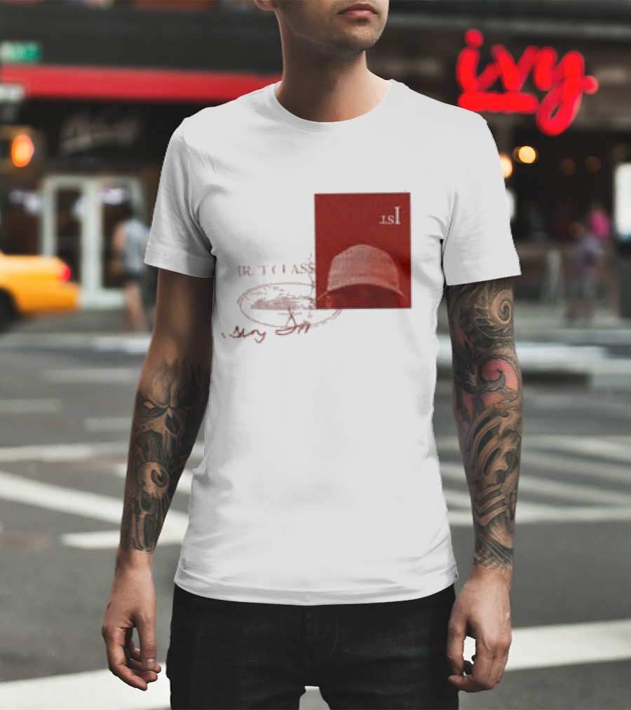 Corteiz Store Konnichiwa 10Th Anniversary White Cap T-Shirt
