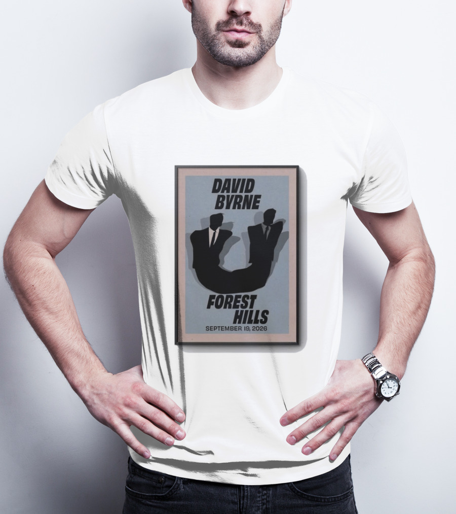 David Byrne Forest Hills September 19 2026 T-Shirt