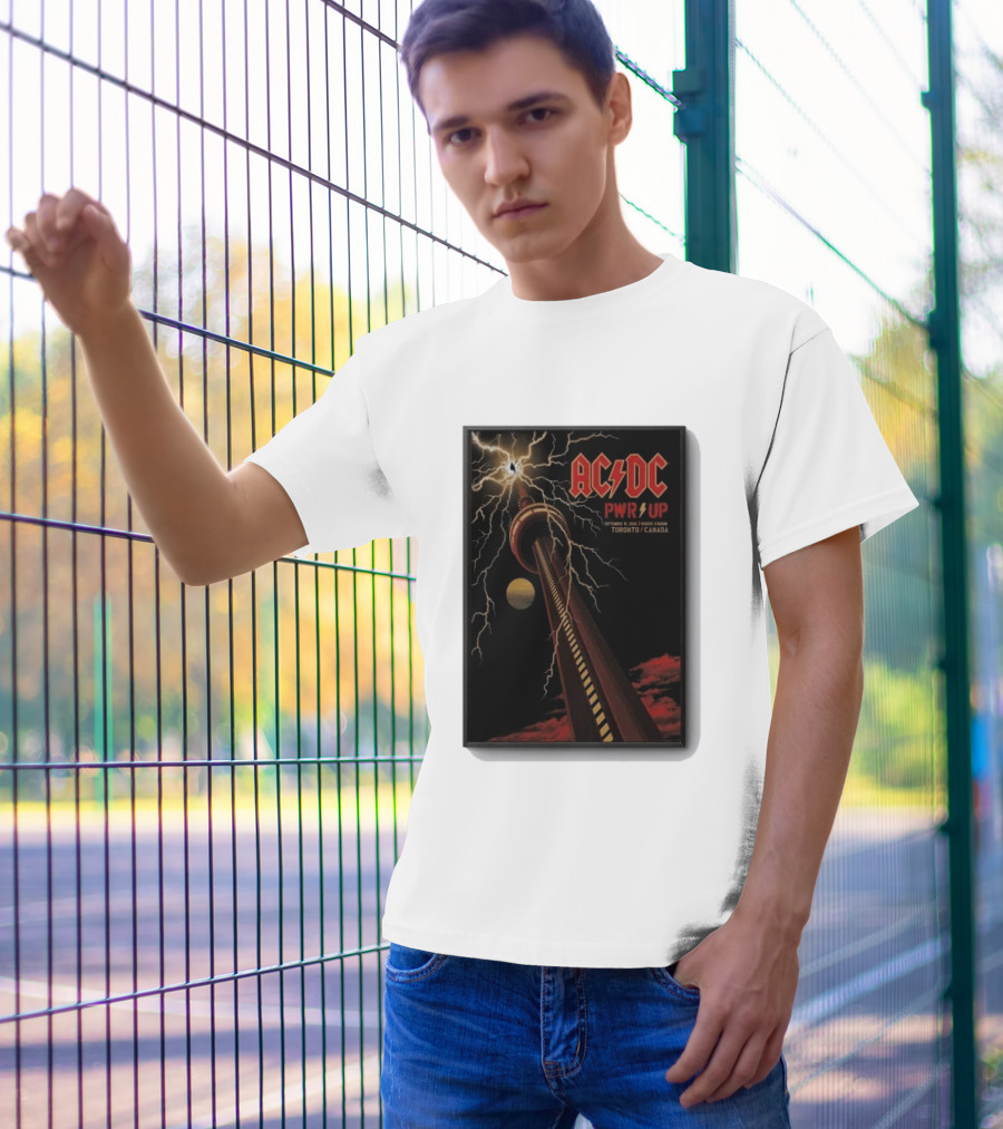 AC DC PWR UP Toronto Canada 2026 Rogers Stadium Concert T-Shirt