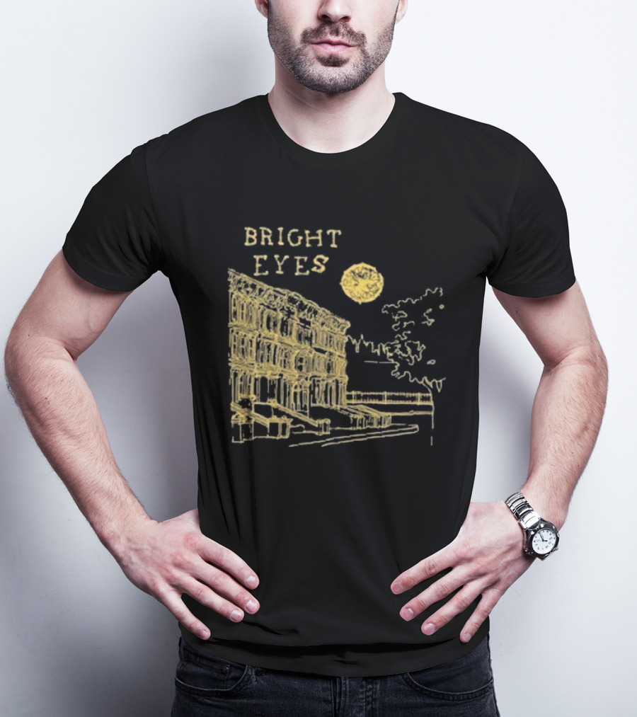 Bright Eyes I'm Wide Awake It's Morning Sun And Building Scene T-Shirt