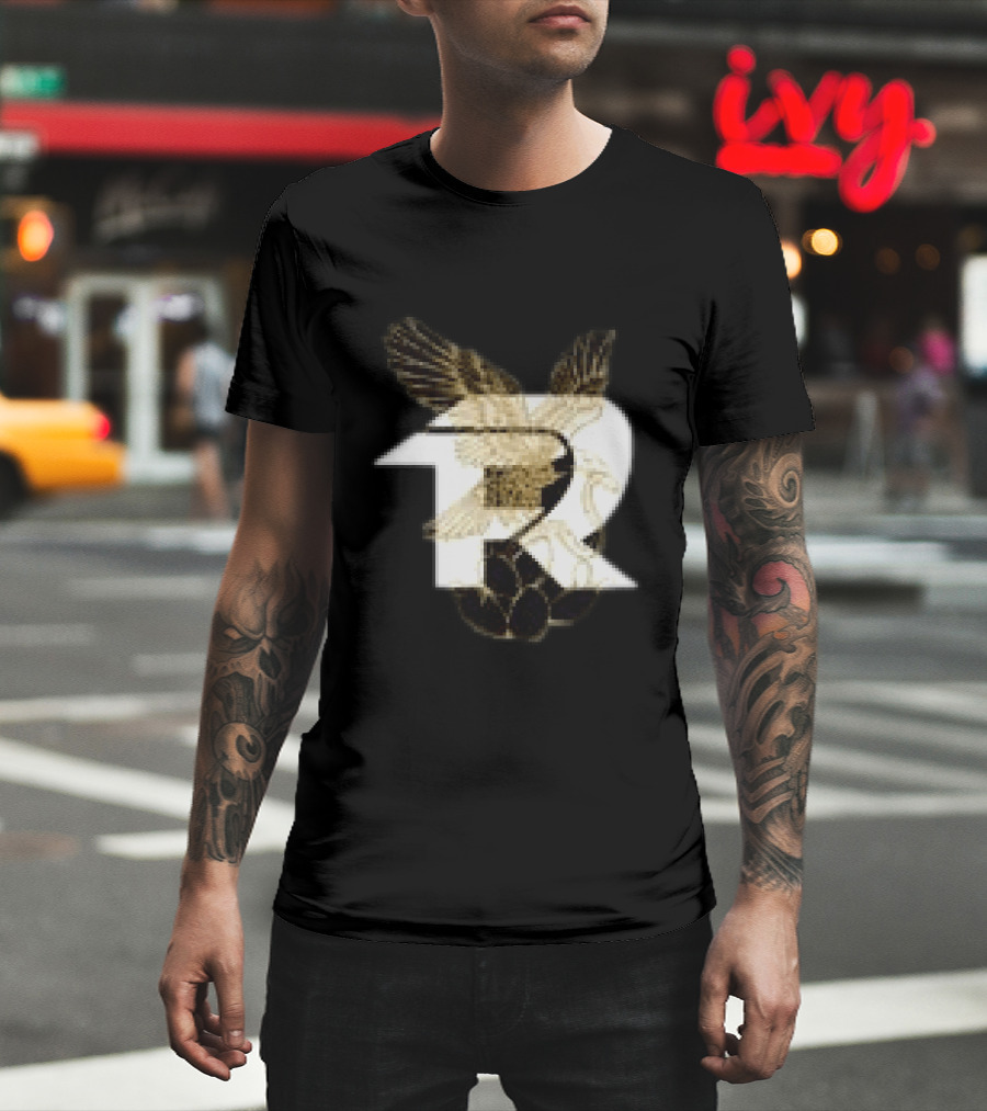 Fuerza Regida Aguila Emblem Featuring Majestic Eagle T-Shirt