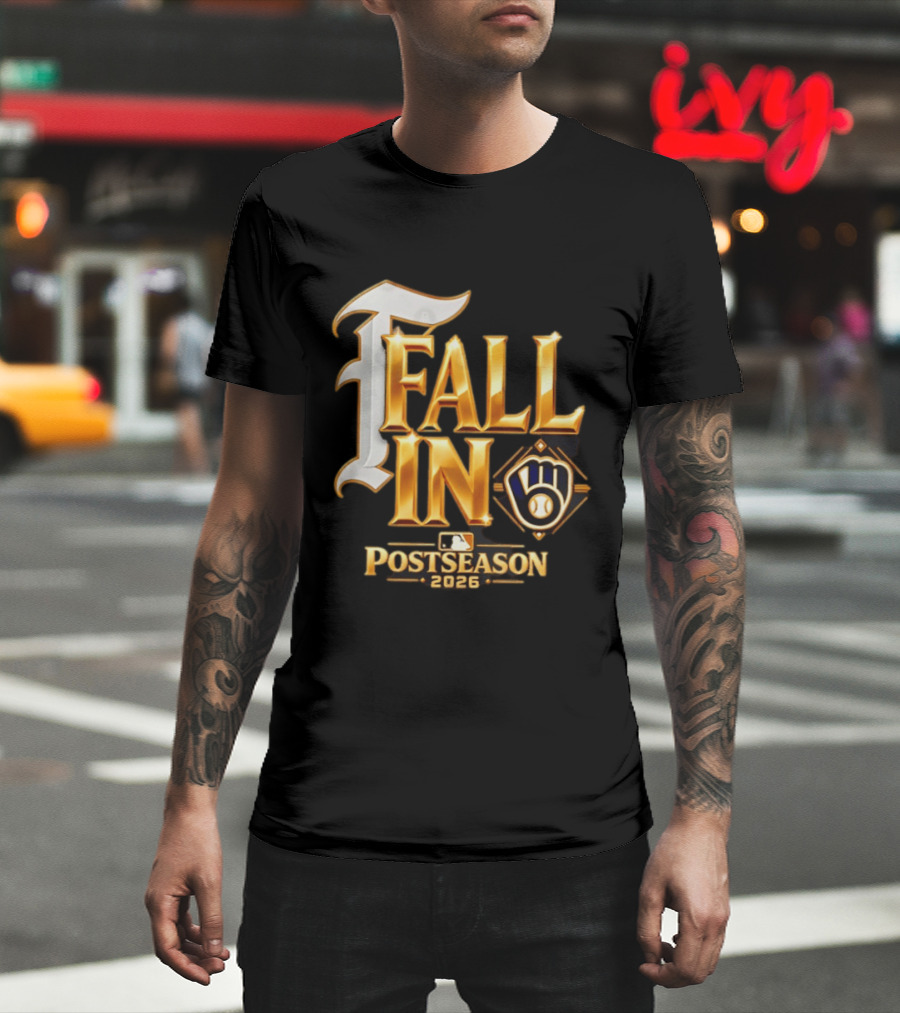 Milwaukee Brewers Fall In Postseason 2026 MLB T-Shirt