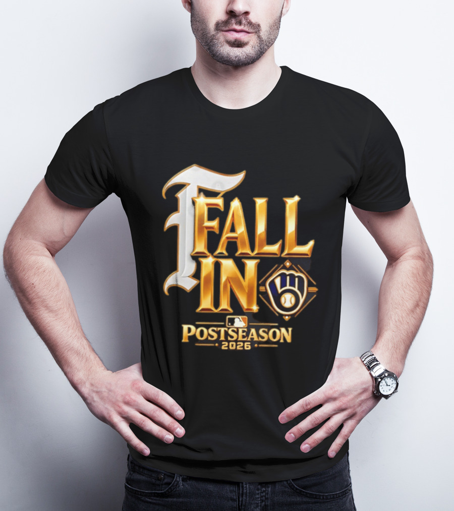Milwaukee Brewers Fall In Postseason 2026 MLB T-Shirt