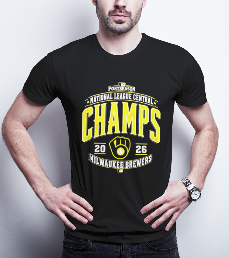 Milwaukee Brewers National League Central Champs 2026 T-Shirt