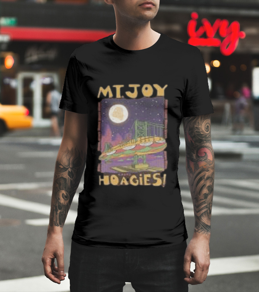 Mt Joy Hoagies Moonlit Night Bridge T-Shirt