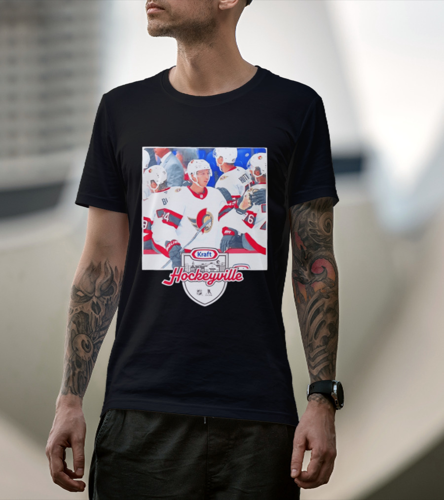 Kraft Hockeyville Ottawa Senators NHL Players Team Canada T-Shirt