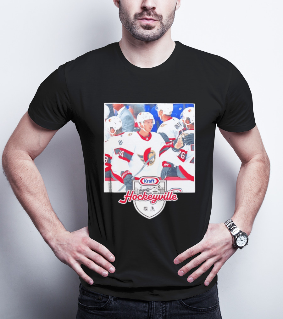 Kraft Hockeyville Ottawa Senators NHL Players Team Canada T-Shirt