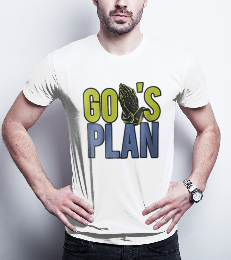 GO'S PLAN Praying Hands T-Shirt