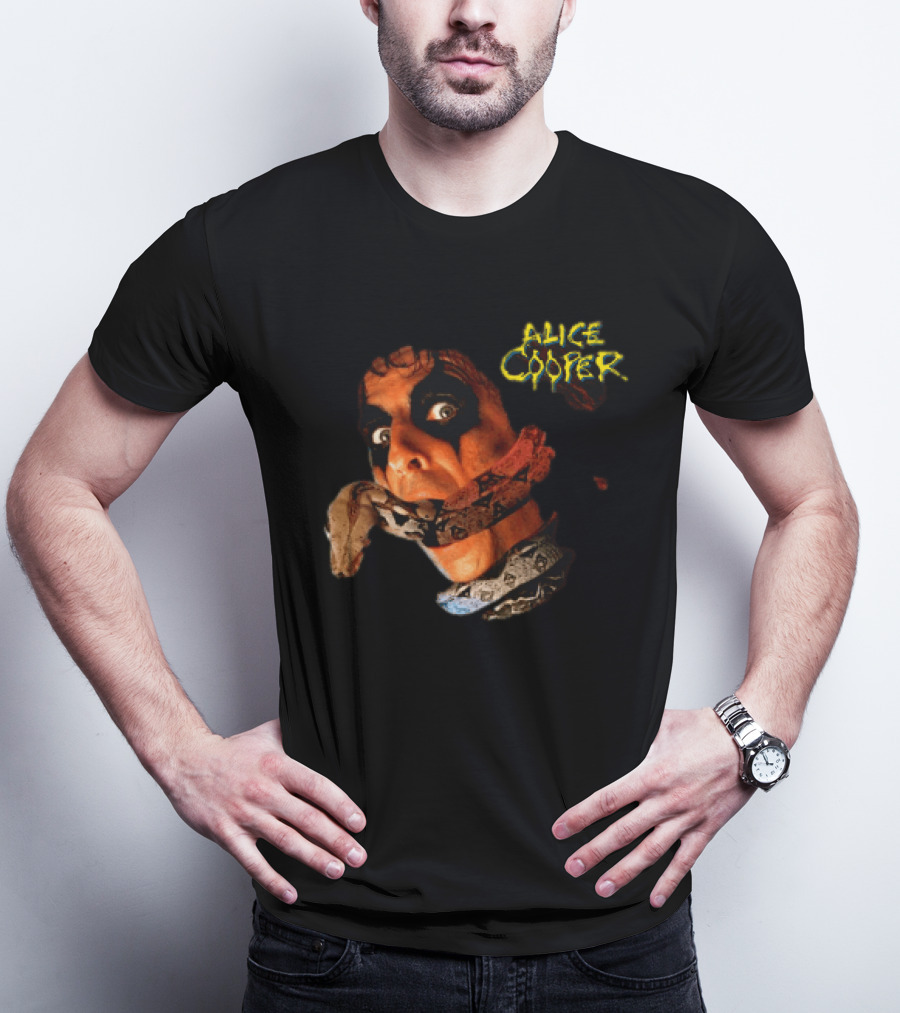 Alice Cooper Constrictor Anniversary Store Snake T-Shirt