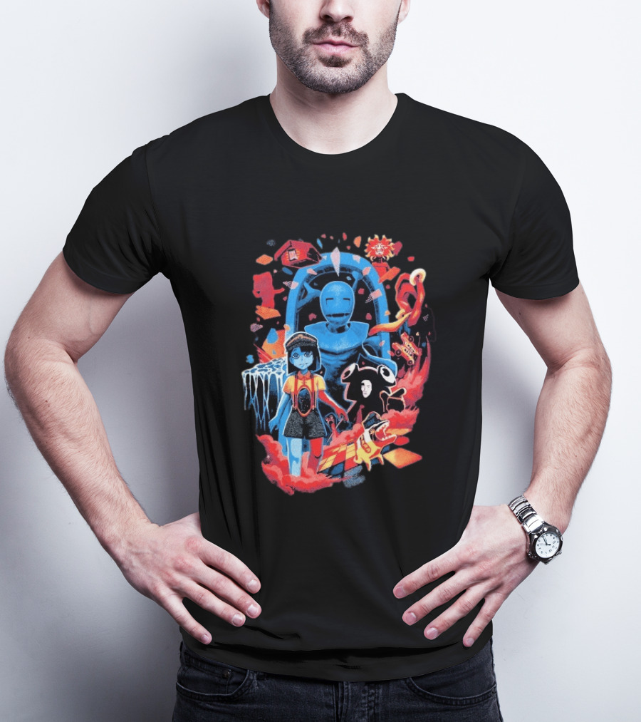 ENA Dream BBQ Lonely Door Character Art And Surreal T-Shirt