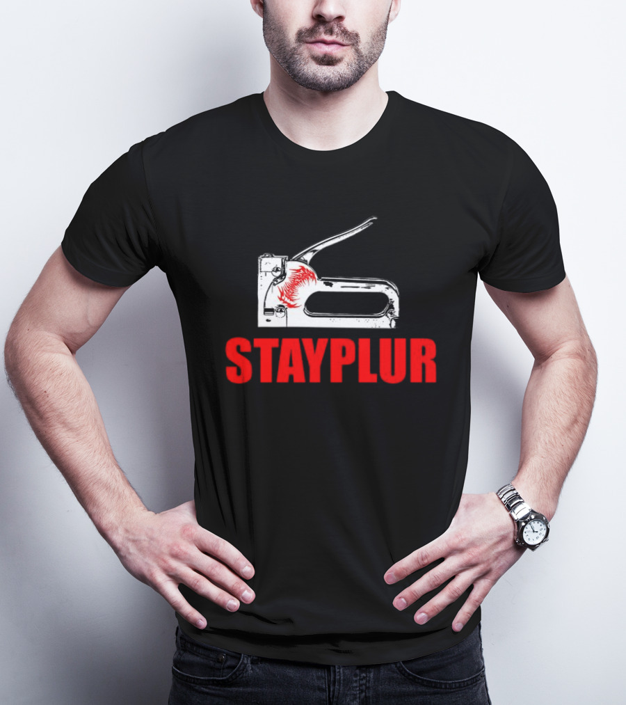 Firehouse666 Stayplur Stapler T-Shirt
