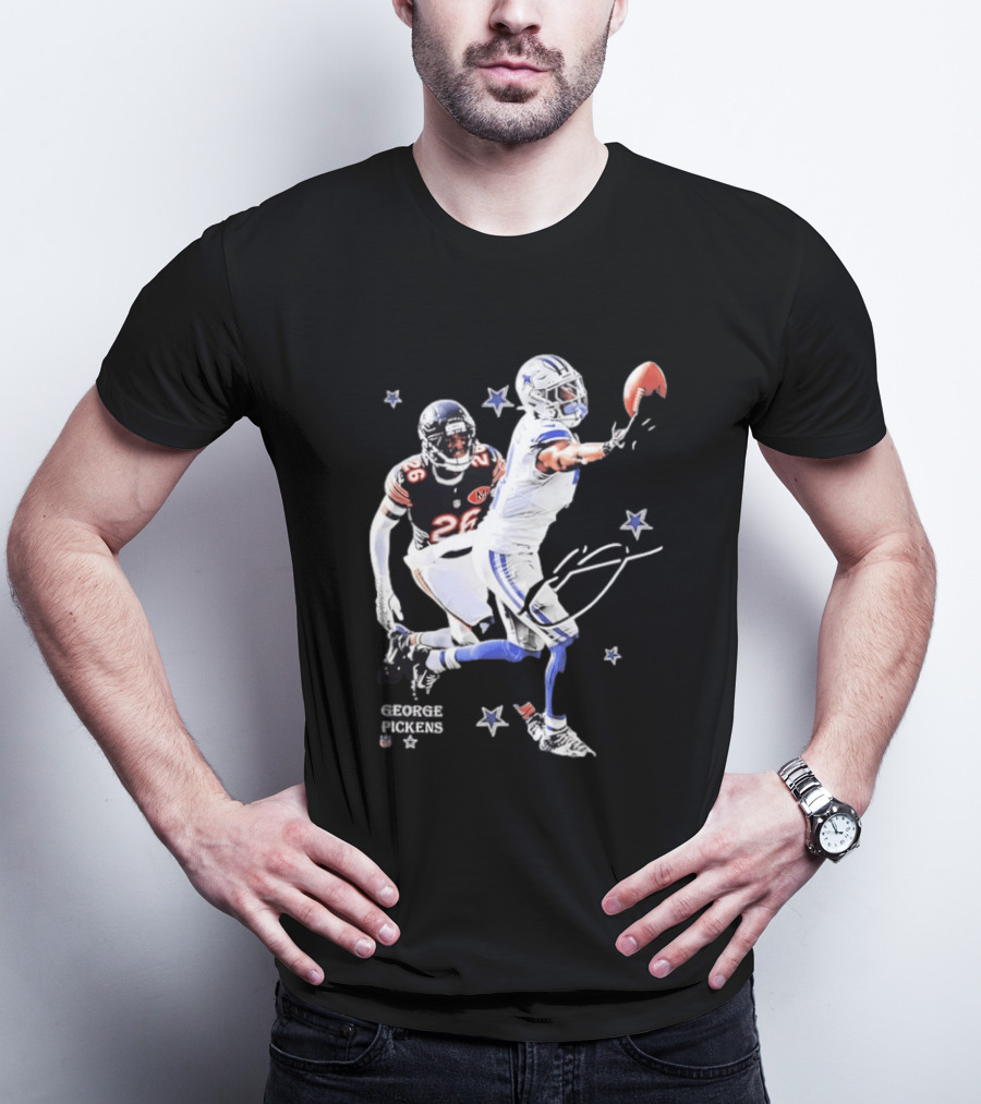 George Pickens NFL Action Dallas Cowboys Vs Chicago Bears Game Highlights T-Shirt