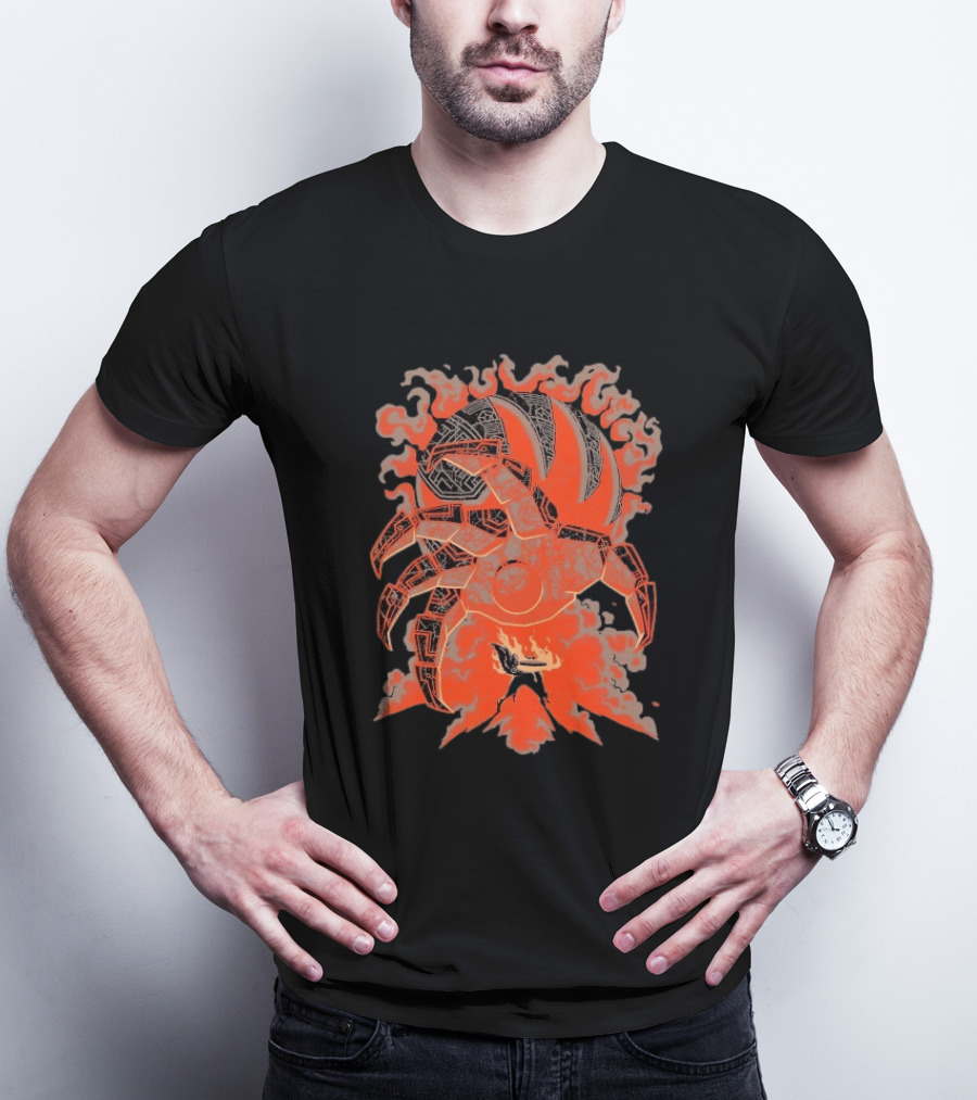 Okami Everlasting Darkness Fire Spirit And Flames T-Shirt