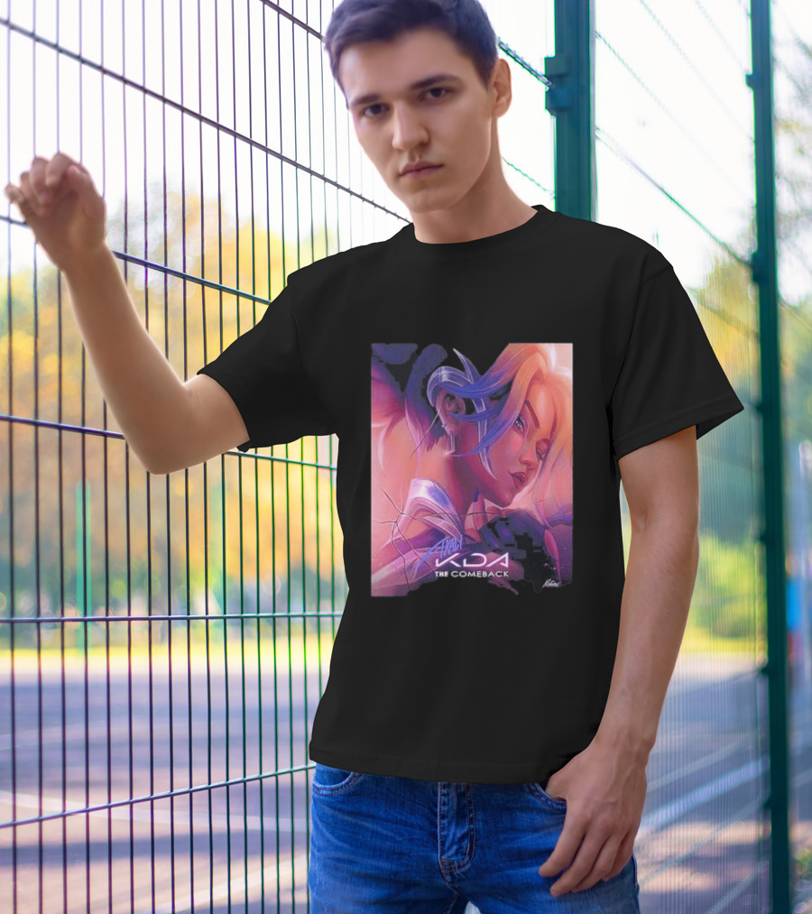 Akali KDA The Comeback Arcane League Of Legends Nikkotari T-Shirt
