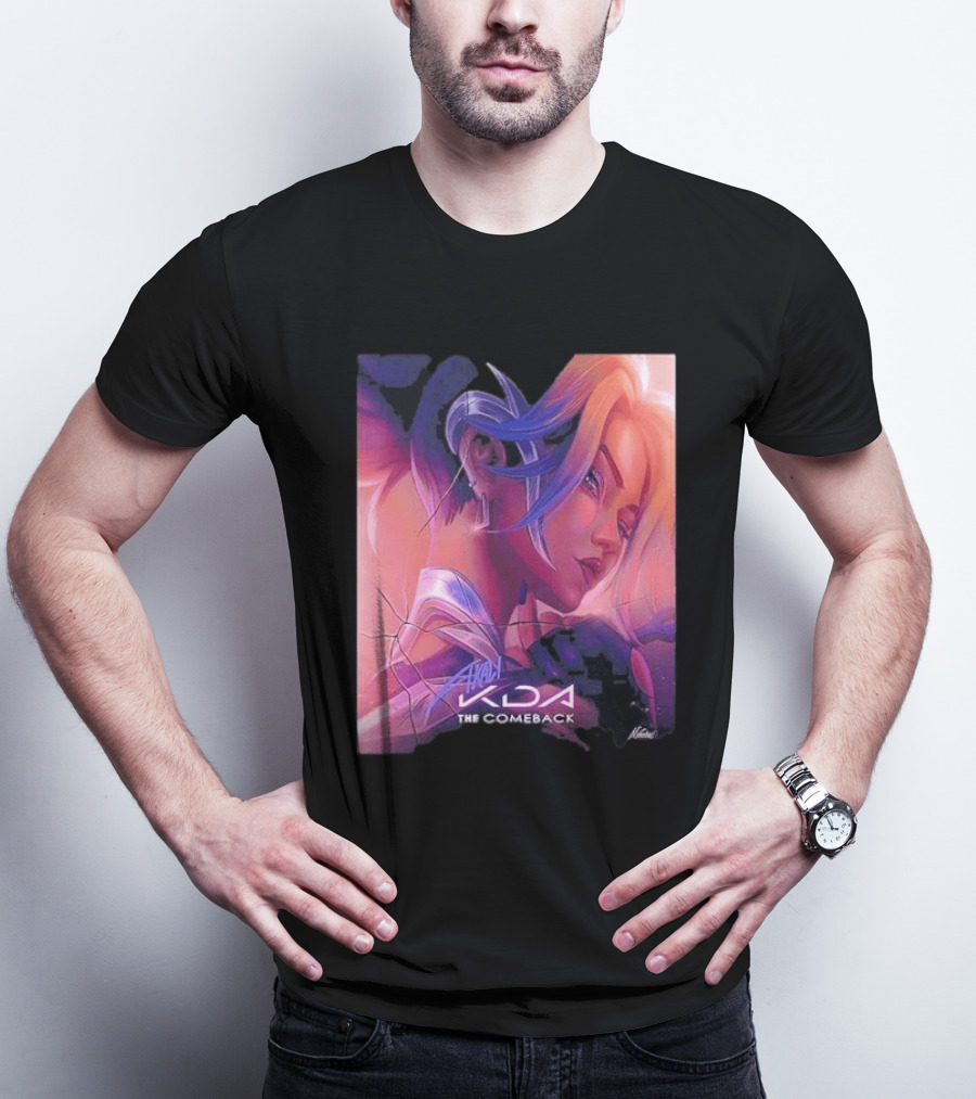 Akali KDA The Comeback Arcane League Of Legends Nikkotari T-Shirt