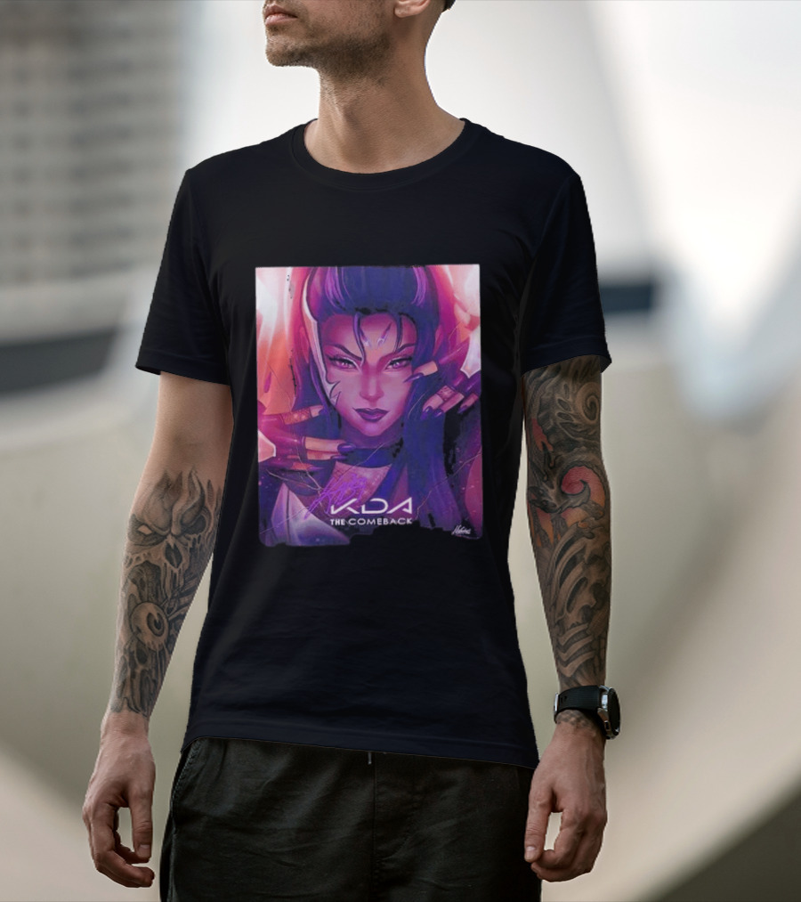Kaisa KDA The Comeback Arcane League Of Legends By Nikkotari T-Shirt