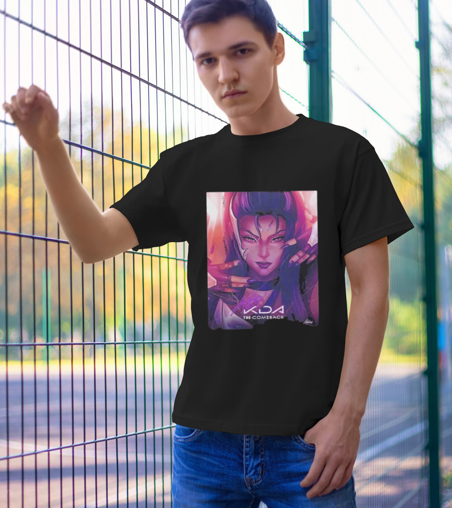 Kaisa KDA The Comeback Arcane League Of Legends By Nikkotari T-Shirt