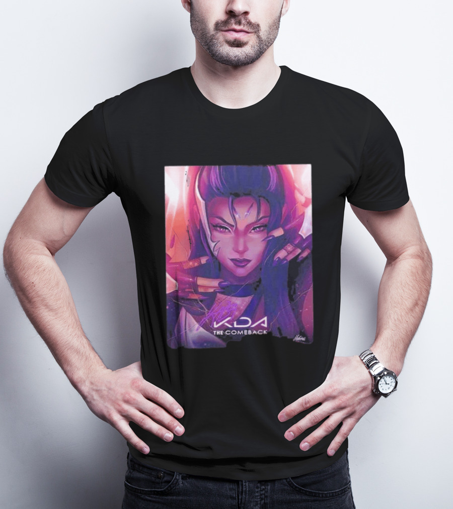 Kaisa KDA The Comeback Arcane League Of Legends By Nikkotari T-Shirt