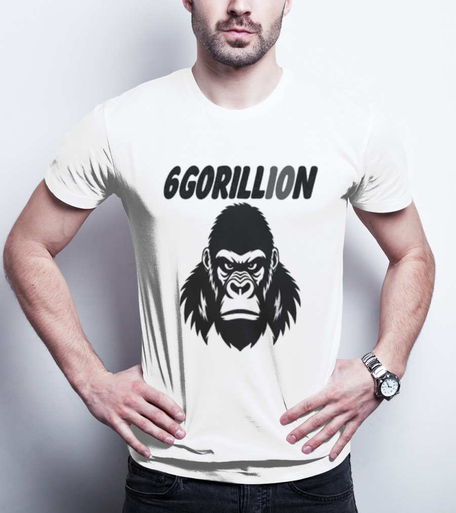 6gorillion Gorilla Face T-Shirt