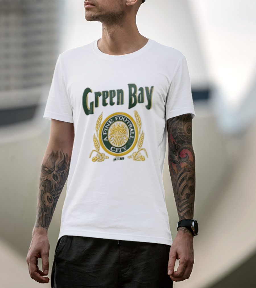 Green Bay A Fine Football City T-Shirt