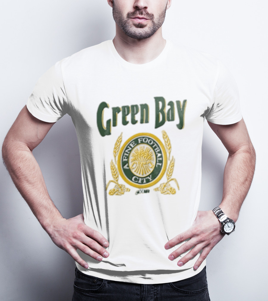 Green Bay A Fine Football City T-Shirt