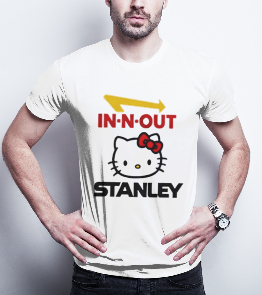 In N Out Hello Kitty Stanley Collaboration T-Shirt